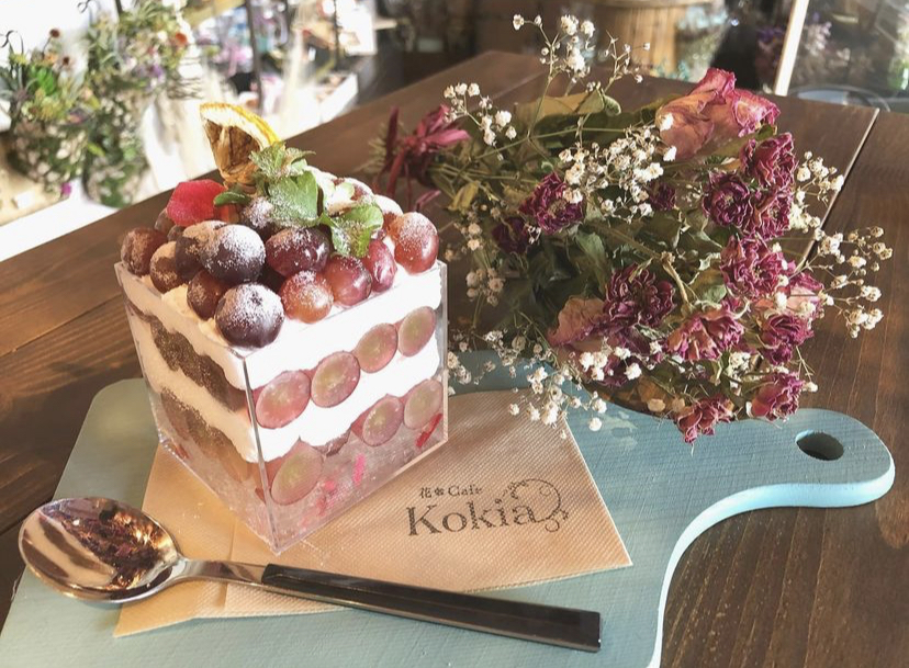 北九州「花Cafe KOKIA（コキア）」にふわっふわの糸かき氷が新登場！