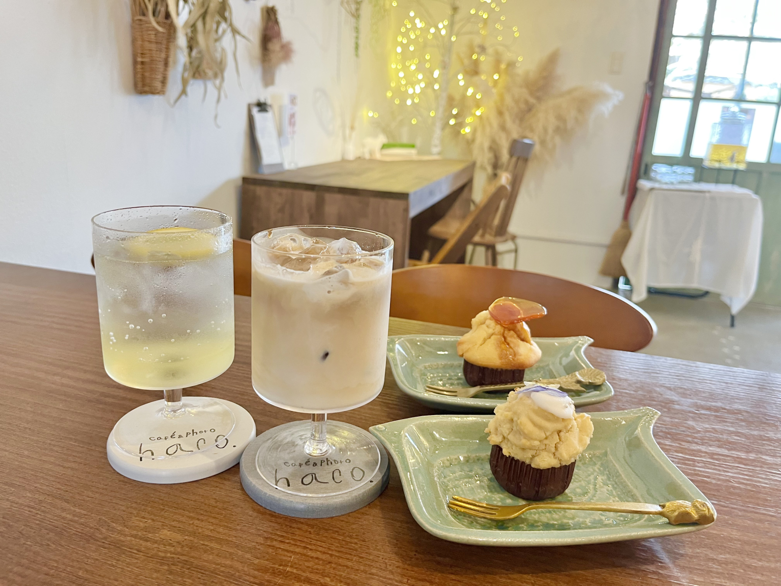 秋月のオシャレ店「café＆photo haco.(カフェアンドフォトハコ)」