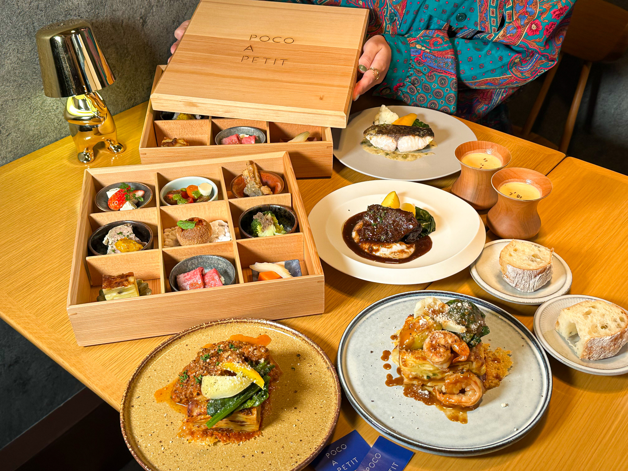 桜坂「POCO A PETIT（ポコ ア ペティ）」 大人気ランチコース
