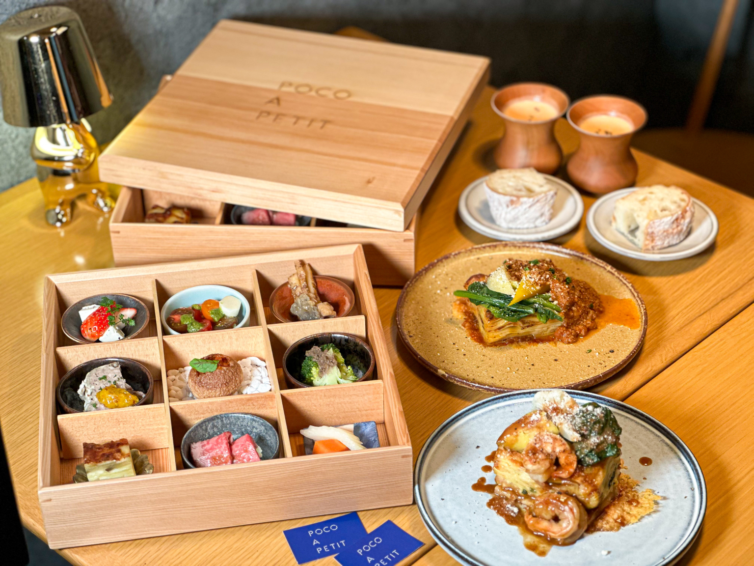 桜坂「POCO A PETIT（ポコ ア ペティ）」 大人気ランチコース