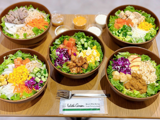ランチに の新店「WithGreen（ウィズグリーン）天神地下街店」