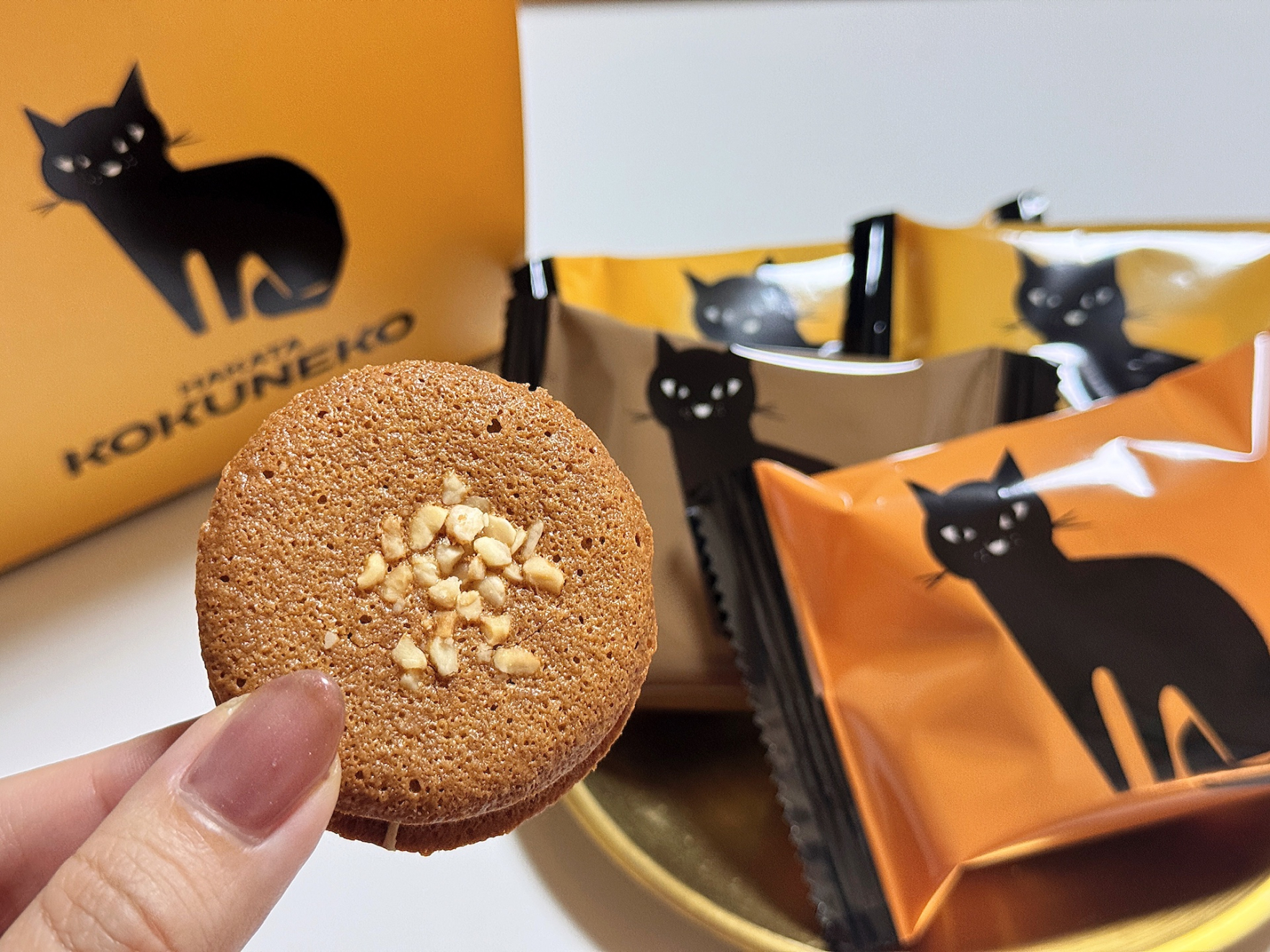 "KOKUNEKO" - A sweet that can only be bought at Hakata Station in Fukuoka!